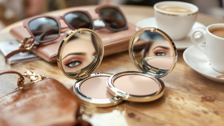 Top 10 Best Compact Makeup Mirrors - Gloss Street